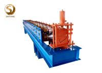 China Aluminum Roofing Ridge Cap Roll Forming Machine 300-500mm Width 5.5kW Motor For Metal Roofing Systems for sale