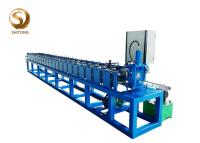 China Steel Profile Metal Stud and Track C Purlin Roll Forming Machine | 350mm Width | 20-Step Rollers for sale