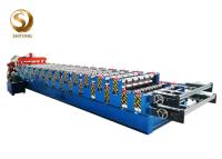 China Double Layer Roof Panel Roll Forming Machine 1200mm Width 5.5kW Motor for Construction for sale