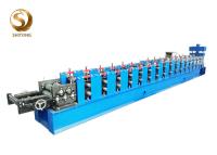 China C and U Stud Track Cold Roll Forming Machine with 15kW Motor for 3-4mm Thickness Profiles for sale