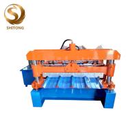 China 840 Type Aluminium Profile Roll Forming Machine 1000mm Width 8-12 m/min Speed for Metal Panel Production for sale