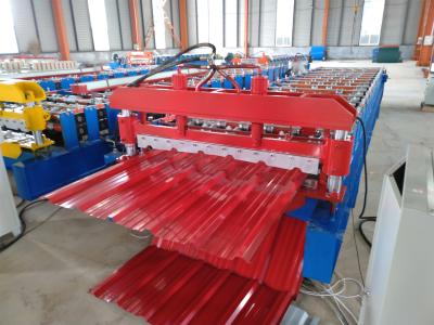 China 1000 Series Aluminium Roofing Plate Roll Forming Machine 1200mm Width 4kW Power Industrial Equipment for sale