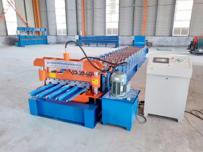China 686 model IBR color steel  roof panel roll forming machine for sale