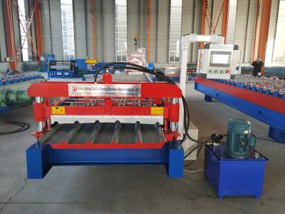 China 1015 profile building material roof panel sheet roll forming machine for sale