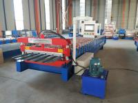 China 1015 ce standard metal roof color panel roll forming machine made in China for sale