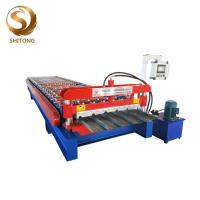 China 1050 color steel high quality metal sheet roof cold roll forming machine for sale