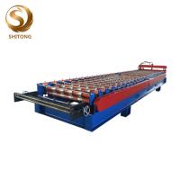 China 1050 color steel high quality metal sheet roof cold roll forming machine for sale