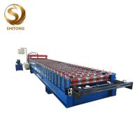 China 1050 color steel high quality metal sheet roof cold roll forming machine for sale