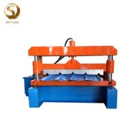 China automatic iron sheet trapezoid roof wall plate cold roll forming machine for sale