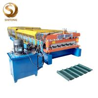 China 1000 type galvanized steel roofing sheet cold roll forming machine for sale