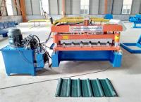 China Full Automatic Trapezoid Profile Roofing Sheet Roll Forming Machine for sale
