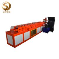 China Aluminum Metal Steel Shutter Slat Cold Roll Forming Machine 5.0×0.8×1.3m with 12 Rollers and 4KW Power for sale