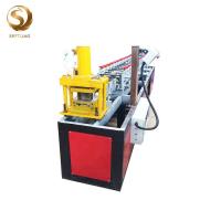 China Rolling Shutter Strip Door Roll Forming Machine 12-Row 4KW with PLC Control for 0.3-0.8mm Materials for sale