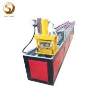 China Rolling Shutter Strip Door Roll Forming Machine 12-Row 4KW with PLC Control for 0.3-0.8mm Materials for sale