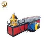 China Rolling Shutter Strip Door Roll Forming Machine 12-Row 4KW with PLC Control for 0.3-0.8mm Materials for sale