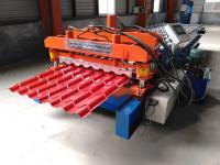 China 960 Automatic Glazed Tiles Roof Sheet Forming Machine 1200mm Width 7.5kW Power for GI/PPGI/PPGL Materials for sale