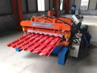 China 960 Model Automatic Profile Roof Tile Roll Forming Machine - 1200mm Width, 3-4 m/min Speed, 7.5 kW Power for sale