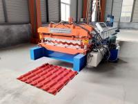 China model 960 color coated metal roof tile sheet roll form production line for sale