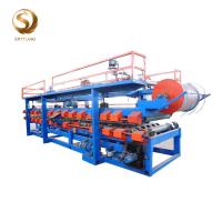 China 4 Ribs Aluminum Automatic EPS Sandwich Roof Panel Making Machine with 8-10m/min Speed and 50-200mm Panel Thickness for sale