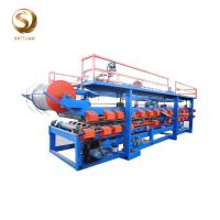 China Rock Wool EPS Sandwich Panel Production Line - 8-10m/min Speed, 50-250mm Thickness Range for sale