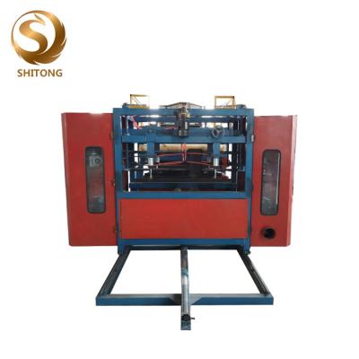 China Rock Wool Sandwich Panel Production Line with 8-10m/min Speed, 50-250mm Thickness for Construction Panels for sale
