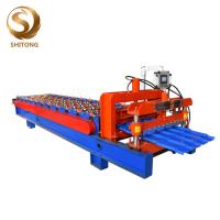 China hot sale model step tile profile metal sheet roll forming machine for sale