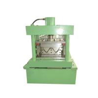China Highway Two Wave Guardrail Roll Forming Machine with 0.8-1.2mm Material Thickness and 70mm Shaft Diameter for sale