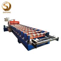China color steel glazed bamboo type roof tile roll forming machine for sale