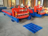 China low price iron sheet roof tile roll forming machine for roof construction for sale