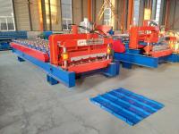 China metal galvanized material roof tile sheet roll forming equipment supplier for sale