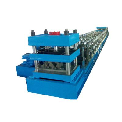 China Fully Automatic Highway Guardrail Cold Roll Forming Machine | 0.8-1.2mm Material | 10-12MPa Hydraulic for sale