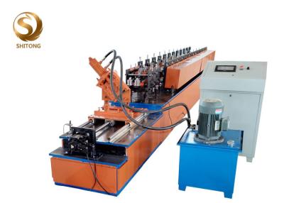 China CD UD Profile Ceiling C U Channel Frame Cold Roll Forming Machine 50-200mm Width 12-Step Rollers for sale