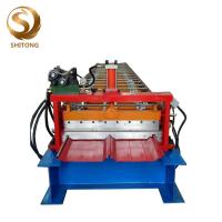 China Standing Seam Roofing Sheet Roll Forming Machine 0.3-0.8mm Thickness 20-25 m/min Speed for sale