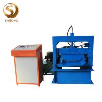 China Standing Seam Roofing Sheet Roll Forming Machine 0.3-0.8mm Thickness 20-25 m/min Speed for sale