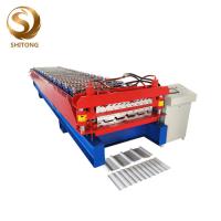 China Computer control color steel tile double layer roll forming machine for sale