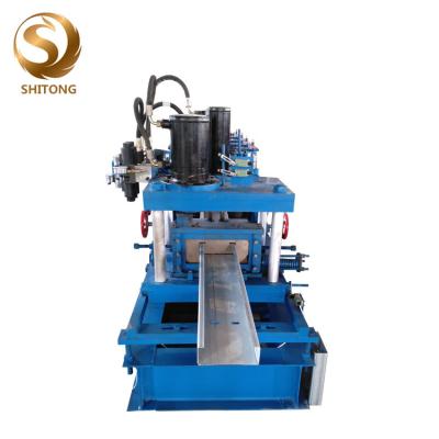 China High Efficiency C Purlin Roll Forming Machine with 22KW Power, 20-25m/min Speed for 1-3mm Steel Sheets for sale