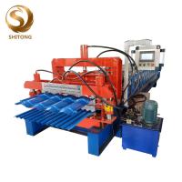 China aluminum double layer panels portable steel roofing machines for metal roof for sale