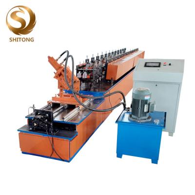 China fast speed steel omega profile metal forming equipment for drywall stud and track for sale