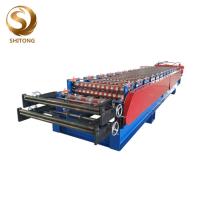 China Computer control new design double layer roll forming machine for sale