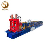 China Z Shape Purlin Roll Forming Machine 1-3mm Thickness 10-15m/min Production Speed with PLC Control System for sale