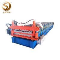 China hydraulic drive double layer full automatic roll forming machine for sale