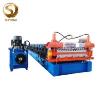 China hydraulic drive double layer full automatic roll forming machine for sale