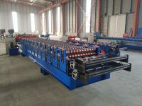 China double layer corrugated steel roll forming making machine price for sale