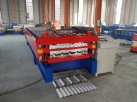 China double layer portable roofing machines for metal roof sheet making for sale