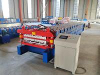 China double layer roll forming machine for roofing and wall sheet for sale