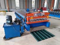 China 1000 model galvanized steel roof sheet metal trapezoidal roll forming machine for sale