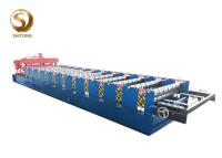 China Automatic color steel arch roof panel glazed tile rolling forming machine for sale