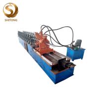 China aluminum advertising light steel profile track roll forming machine for sale