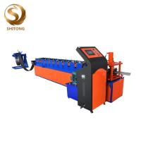 China automatic change size c steel stud  and angle roll forming machine for sale