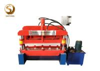 China glazed galvanized roofing sheet metal tile roll forming manufacturing machine for sale